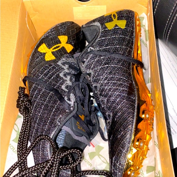 Under Armour | Shoes | Unisex Ua Sprint Pro 3 Track Spikes With Bag And ...
